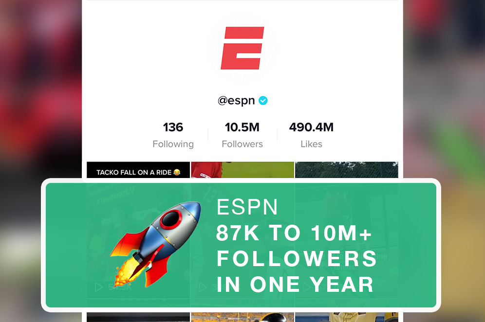 ESPN TikTok Growth – Alysha Tsuji